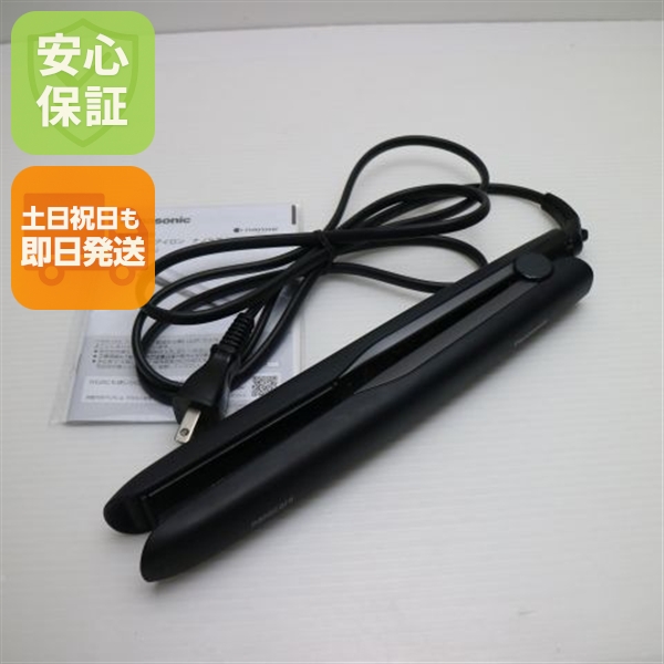 美品 EH-HS0J ブラック  ヘアアイロン Panasonic 即日発送 土日祝発送OK