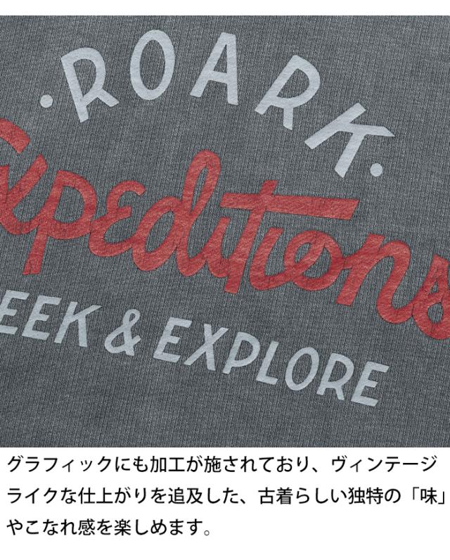 ROARK ロアーク パーカー メンズ プルオーバー スウェット プルパーカー RSWJ1151 ブランド フード フーディ ヴィンテージ ウォッシュ加工 12.5oz オンス コットン 綿 アメカジ サーフ系 ストリート