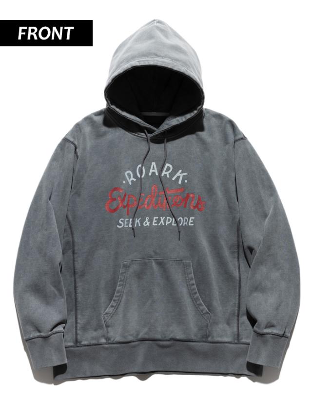 ROARK ロアーク パーカー メンズ プルオーバー スウェット プルパーカー RSWJ1151 ブランド フード フーディ ヴィンテージ ウォッシュ加工 12.5oz オンス コットン 綿 アメカジ サーフ系 ストリート