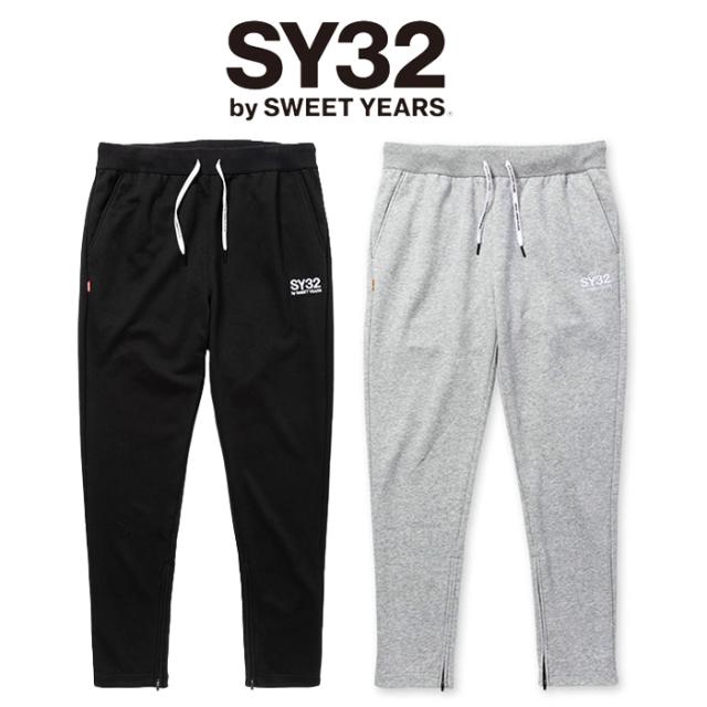 SY32 by SWEETYEARS エスワイサーティトゥ ベーシックス ウェットパンツ [Lot/TNS1773] メンズ ボトムス リラックス グレー ブラック ブの通販はau PAY ...