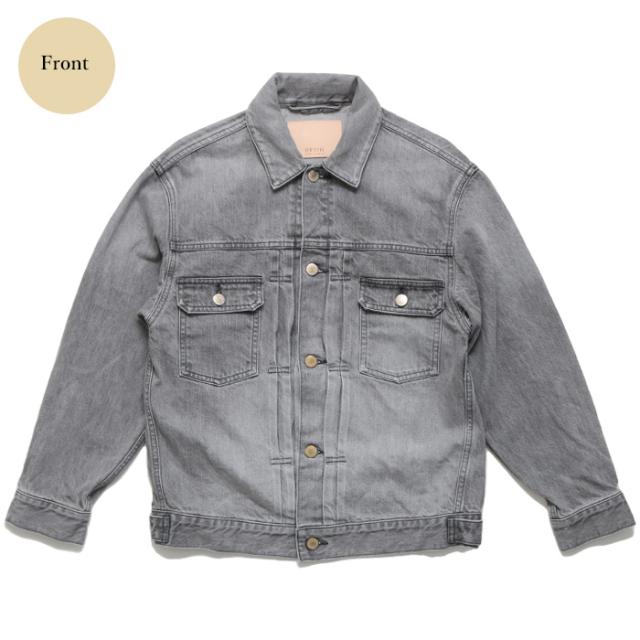 デニムジャケット レディース URVIN アービン 2nd型 グレー ブラック
