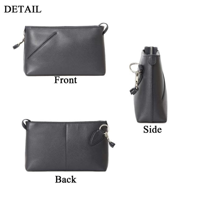 LOWARD - ロワード - 】【Pid】四角型 レザー クラッチ バッグ