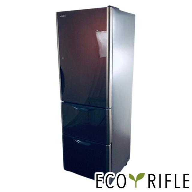 【中古】 【自社配送エリア内限定】 日立 HITACHI 冷蔵庫 2017年製 3ドア 375L ブラウン ファン式 右開き R-S3800GV(XT) ファミリー 大型 300L以上 送料無料 設置無料 地域限定 埼玉 東京 千葉 神奈川 RANK_B