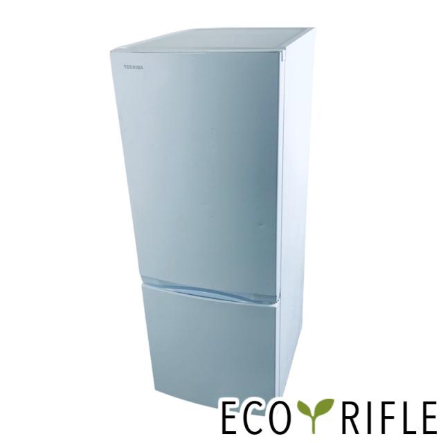 【中古】 【自社配送エリア内限定】 東芝 TOSHIBA 冷蔵庫 2022年製 2ドア 153L ホワイト ファン式 右開き GR-T15BS(W) 一人暮らし 奥行60cm以下 送料無料 設置無料 地域限定 埼玉 東京 千葉 神奈川 RANK_C