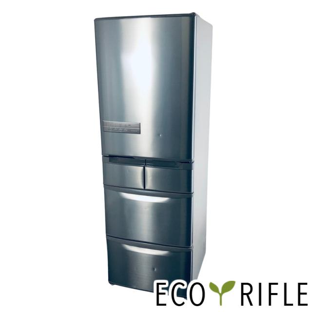 【中古】 【自社配送エリア内限定】 日立 HITACHI 冷蔵庫 2017年製 5ドア 401L ステンレスシャンパン ファン式 右開き R-K40G(SN) ファミリー 大型 400L以上 送料無料 設置無料 地域限定 埼玉 東京 千葉 神奈川 RANK_C