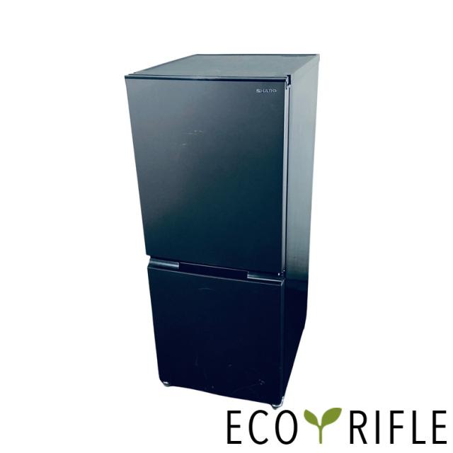【中古】 【自社配送エリア内限定】 シャープ SHARP 冷蔵庫 2022年製 2ドア 152L グレー ファン式 両方開き SJ-D15H-H 一人暮らし 大きめ 奥行60cm以下 送料無料 設置無料 地域限定 埼玉 東京 千葉 神奈川 RANK_C