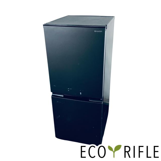 【中古】 【自社配送エリア内限定】 シャープ SHARP 冷蔵庫 2022年製 2ドア 152L グレー ファン式 両方開き SJ-D15J-H 一人暮らし 大きめ 奥行60cm以下 送料無料 設置無料 地域限定 埼玉 東京 千葉 神奈川 RANK_C