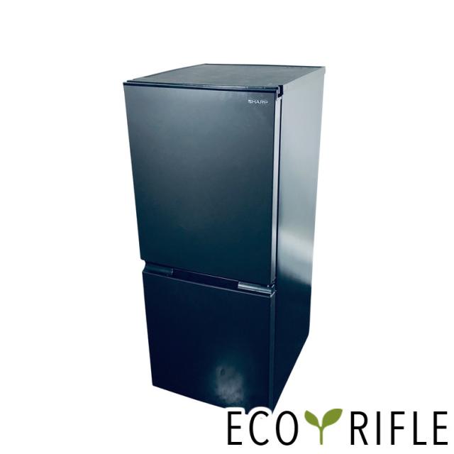 【中古】 【自社配送エリア内限定】 シャープ SHARP 冷蔵庫 2024年製 2ドア 152L マットダークグレー ファン式 両方開き SJ-D15K-H 一人暮らし 大きめ 奥行60cm以下 送料無料 設置無料 地域限定 埼玉 東京 千葉 神奈川 RANK_A