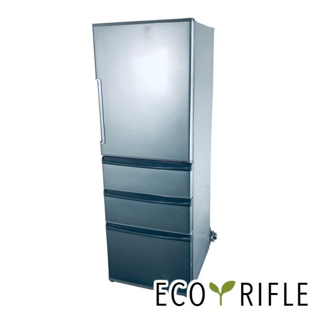 【中古】 【自社配送エリア内限定】 アクア AQUA 冷蔵庫 2017年製 4ドア 355L シルバー ファン式 右開き AQR-361F(S) ファミリー 大型 300L以上 送料無料 設置無料 地域限定 埼玉 東京 千葉 神奈川 RANK_B