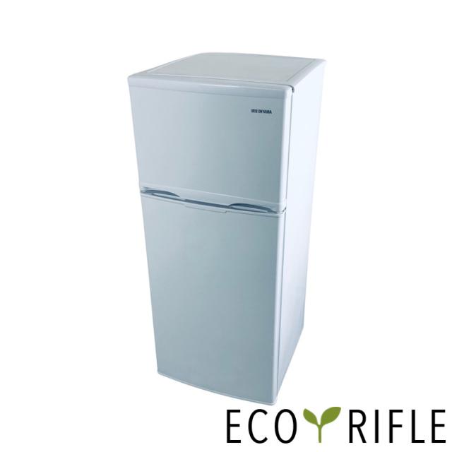 【中古】 【自社配送エリア内限定】 アイリスオーヤマ IRISOHYAMA 冷蔵庫 2024年製 2ドア 118L ホワイト 直冷式 右開き IRSD-12B-W 一人暮らし 奥行60cm以下 送料無料 設置無料 地域限定 埼玉 東京 千葉 神奈川 RANK_B