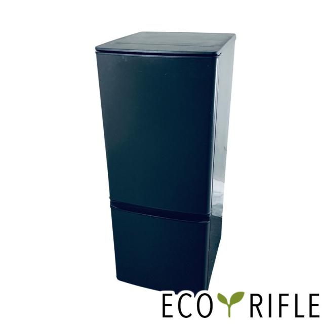 【中古】 【自社配送エリア内限定】 三菱 MITSUBISHI 冷蔵庫 2022年製 2ドア 146L ブラック ファン式 右開き MR-P15G-H1 一人暮らし 大きめ 奥行60cm以下 送料無料 設置無料 地域限定 埼玉 東京 千葉 神奈川 RANK_B