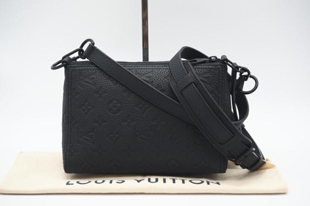 ☆安心の3大保証☆ ABランク ≪LOUIS VUITTON ルイ ヴィトン/ショルダーバッグ≫ M55878 トリヨン トリアングルメッセンジャー ノワール ブラック