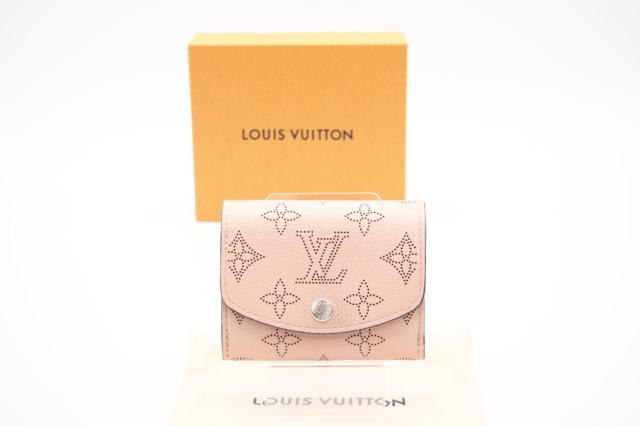 ★3日以内返品可★ LOUIS VUITTON ルイ ヴィトン M67499 マヒナ ポルトフォイユ イリスXS マグノリア ピンク 財布