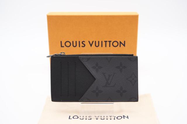 ★3日以内返品可★ LOUIS VUITTON ルイ ヴィトン M69533 モノグラム エクリプス リバース カード ホルダー グレー ケース