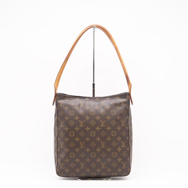 ★３日以内返品可★ LOUIS VUITTON ルイ ヴィトン M51145 モノグラム ルーピングGM ブラウン バッグ