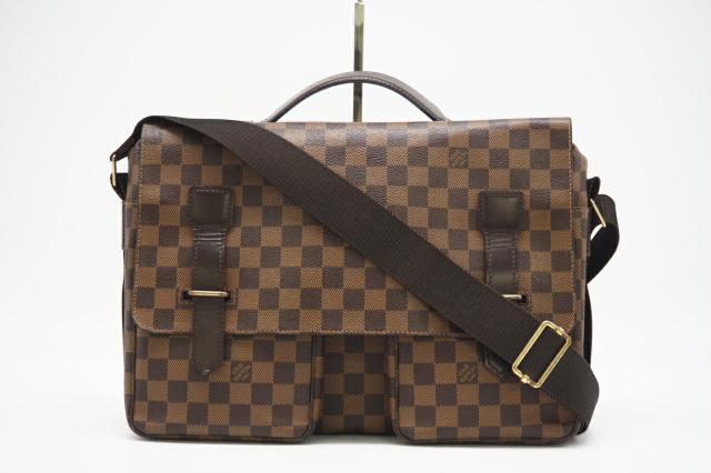★３日以内返品可★ LOUIS VUITTON ルイ ヴィトン N42270 ダミエ ブロードウェイ ブラウン バッグ