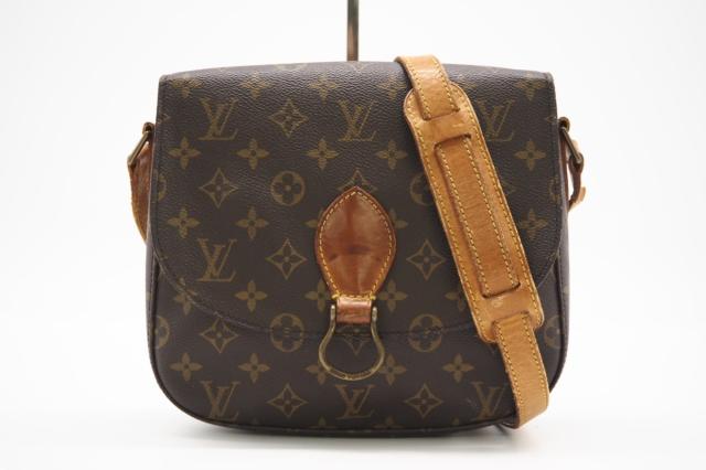 ★３日以内返品可★ LOUIS VUITTON ルイ ヴィトン M51242 モノグラム サンクルーGM ブラウン バッグ