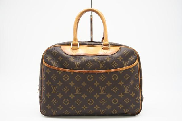 ★３日以内返品可★ LOUIS VUITTON ルイ ヴィトン M47270 モノグラム ドーヴィル ブラウン バッグ