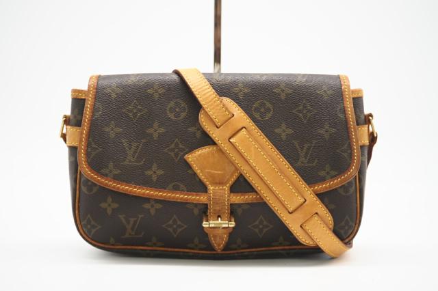 ★３日以内返品可★ LOUIS VUITTON ルイ ヴィトン M42250 モノグラム ソローニュ ブラウン バッグ