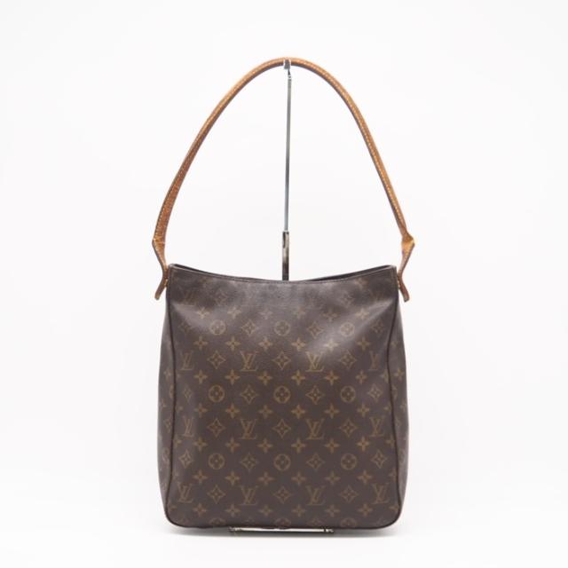 ★３日以内返品可★ LOUIS VUITTON ルイ ヴィトン M51145 モノグラム ルーピングGM ブラウン バッグ