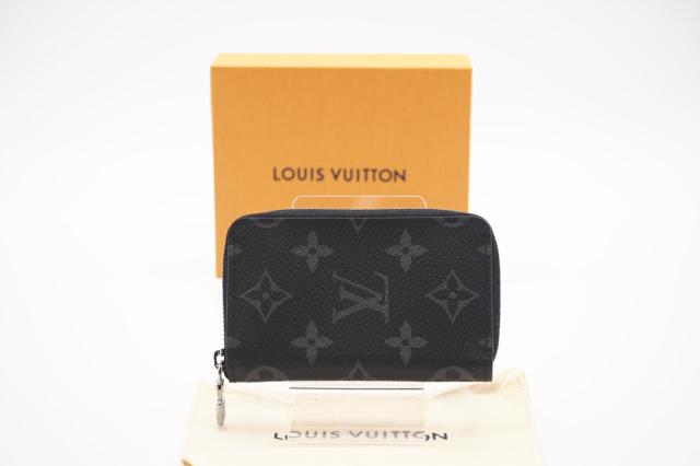 ★３日以内返品可★ LOUIS VUITTON ルイ ヴィトン M81662 モノグラム エクリプス ジッピー パース ヴェルティカル ブラック ケース