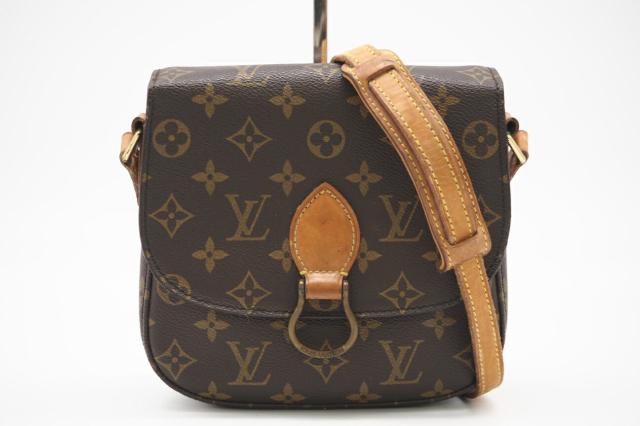 ★３日以内返品可★ LOUIS VUITTON ルイ ヴィトン M51243 モノグラム サンクルーMM ブラウン バッグ