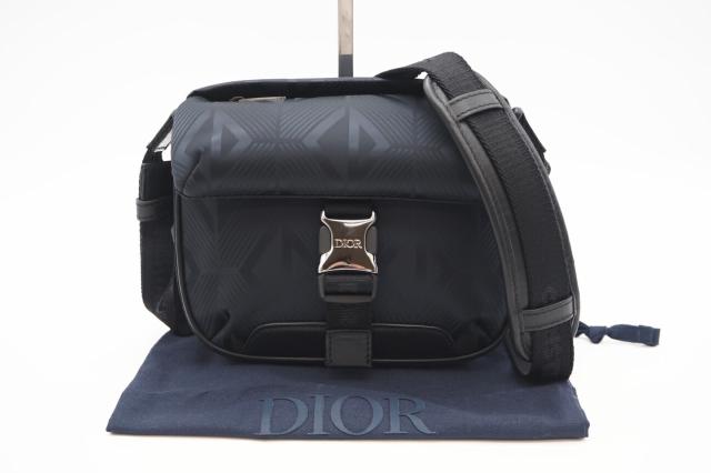 ★３日以内返品可★ Dior ディオール USDCD87310011 CDダイヤモンド ネイビー バッグ