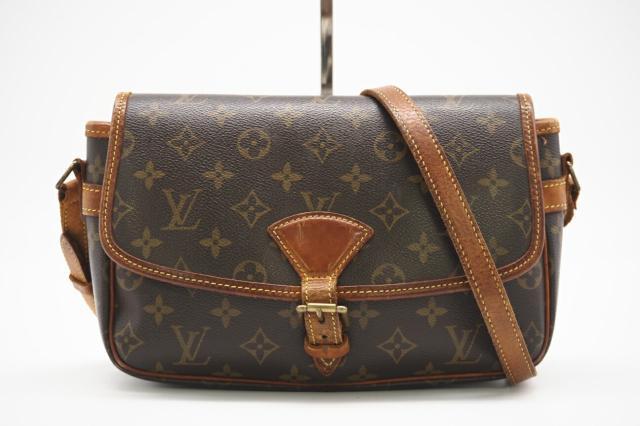 ★３日以内返品可★ LOUIS VUITTON ルイ ヴィトン M42250 モノグラム ソローニュ ブラウン バッグ