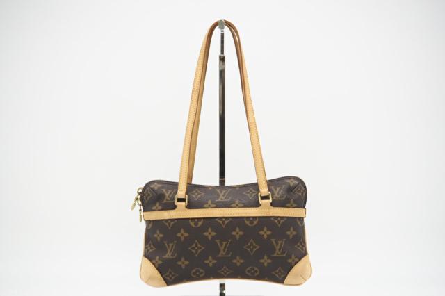 ★３日以内返品可★ LOUIS VUITTON ルイ ヴィトン M51143 モノグラム ミニクーサン ブラウン バッグ