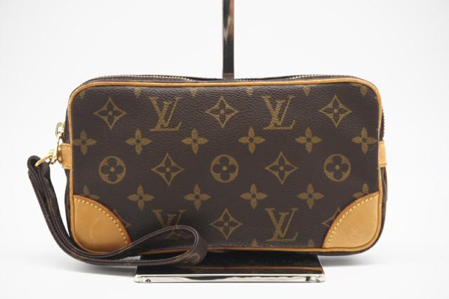 ★３日以内返品可★ LOUIS VUITTON ルイ ヴィトン M51827 モノグラム マルリー ドラゴンヌPM ブラウン バッグ