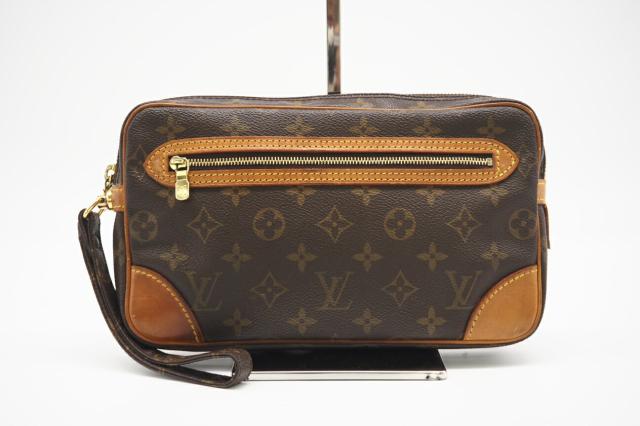 ★３日以内返品可★ LOUIS VUITTON ルイ ヴィトン M51825 モノグラム マルリー ドラゴンヌGM ブラウン バッグ