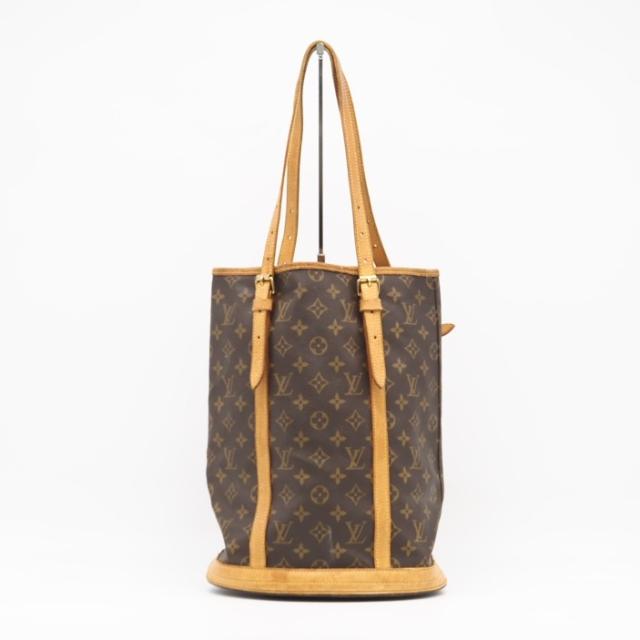 ★３日以内返品可★ LOUIS VUITTON ルイ ヴィトン M42236 モノグラム バケットGM ブラウン バッグ