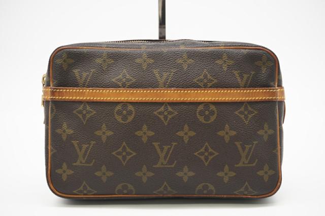 ★３日以内返品可★ LOUIS VUITTON ルイ ヴィトン M51847 モノグラム コンピエーニュ23 ブラウン バッグ