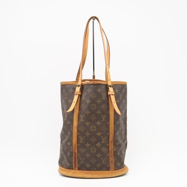 ★３日以内返品可★ LOUIS VUITTON ルイ ヴィトン M42236 モノグラム バケットGM ブラウン バッグ