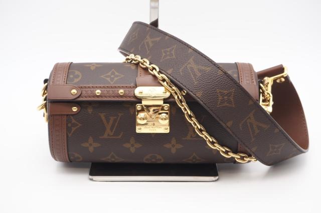★３日以内返品可★ LOUIS VUITTON ルイ ヴィトン M57835 モノグラム パピヨントラン ブラウン バッグ
