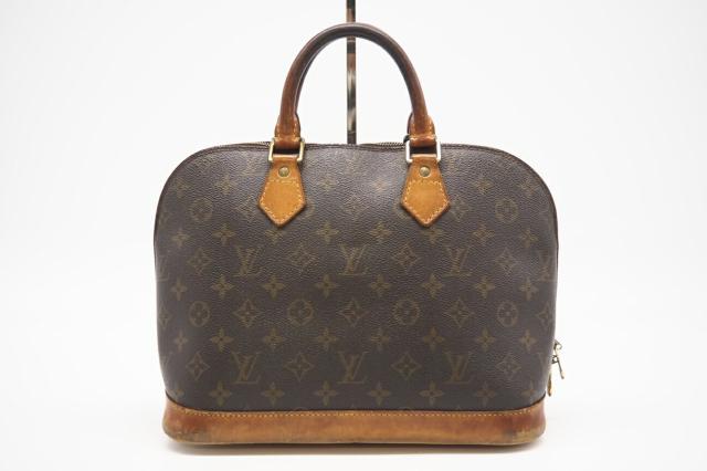 ★３日以内返品可★ LOUIS VUITTON ルイ ヴィトン M51130 モノグラム アルマ 旧型 ブラウン バッグ