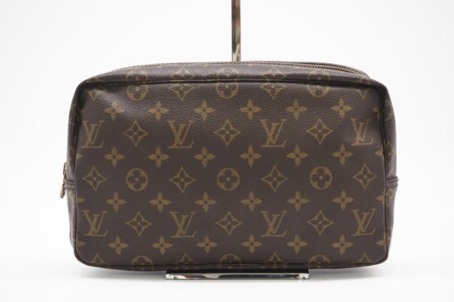 ★3日以内返品可★ LOUIS VUITTON ルイ ヴィトン M47522 モノグラム トゥルース トワレット28 ブラウン セカンドバッグ