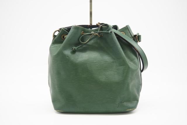 ★3日以内返品可★ LOUIS VUITTON ルイ ヴィトン M44104 エピ プチノエ ボルネオグリーン ハンドバッグ