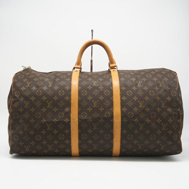 ★3日以内返品可★ LOUIS VUITTON ルイ ヴィトン M41422 モノグラム キーポル60 ブラウン ボストンバッグ