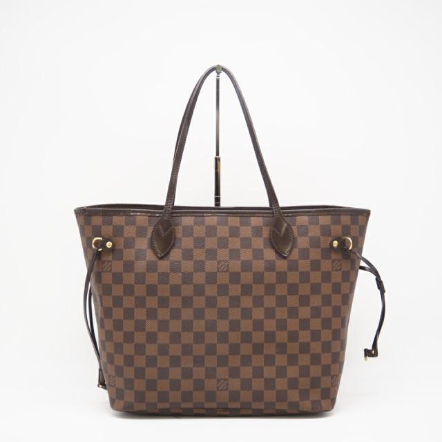 ★3日以内返品可★ LOUIS VUITTON ルイ ヴィトン N41603 ダミエ ネヴァーフルMM ブラウン ハンドバッグ