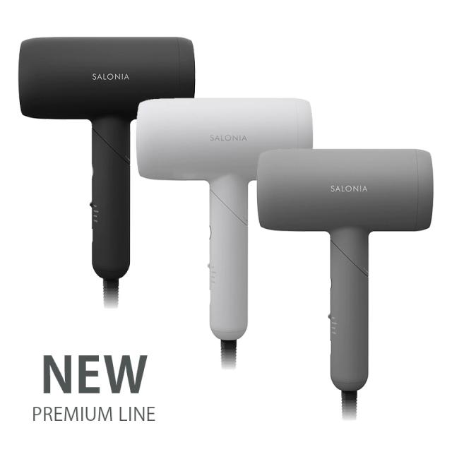 サロニア SALONIA スムースシャイン ドライヤー スムースシャインドライヤー SAL23209BK SAL23209WH SAL23209GR プレミアム 低温風 速乾 の通販はau ...