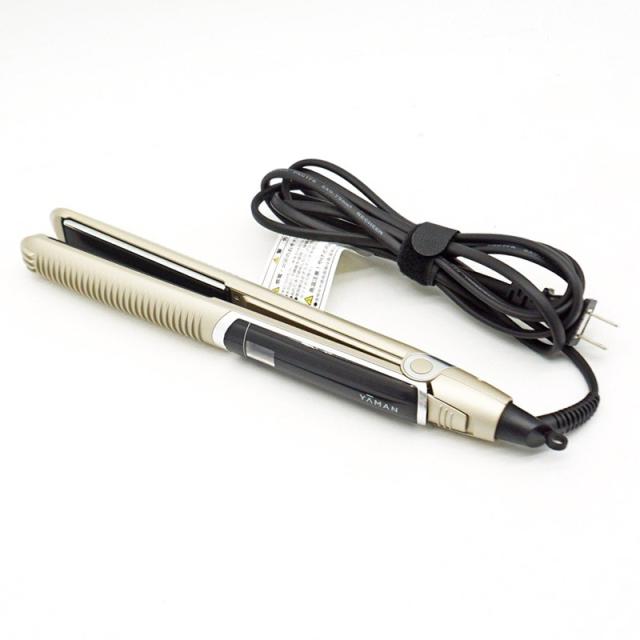 YA-MAN ヤーマン スムースアイロンフォトイオン プラス ゴールド YJHB6N ヘアアイロン 保水ヘアアイロン ヘアーアイロン クリスマス 誕生日 母の日 ギフト プレゼント ヘアドライヤー