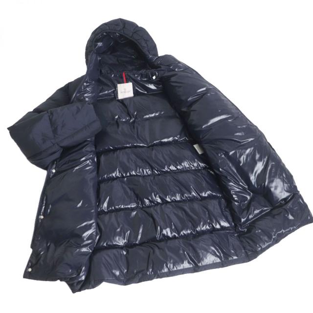 極美品□21-22AW MONCLER/モンクレール MARCEAU ラムレザー使い WZIP