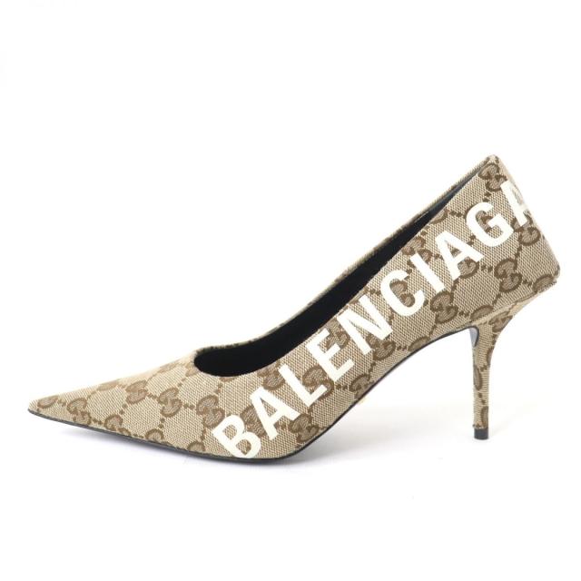 未使用品☆GUCCI×BALENCIAGA グッチ×バレンシアガ 676603 GGキャンバス