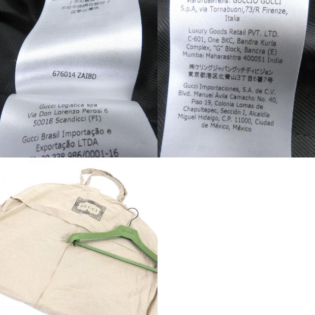 極美品 GUCCI グッチ BALENCIAGA 21AW 676014 The Hacker Jumbo GG