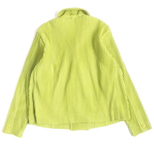 極美品▽オム プリッセ イッセイミヤケ HP03JD240 HP03JF241 チェック