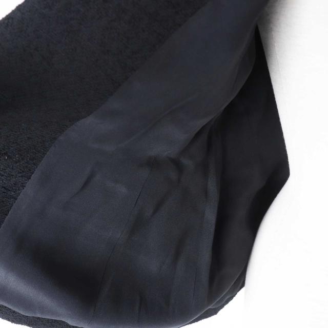 未使用品◎クリスチャンディオール 24年製 421V27A1761 バージンウール & コットン ブークレ ロゴボタン ジャケット 黒 40 定価620000円 未使用品◎クリスチャンディオール 24年製 421V27A1761 バージンウール