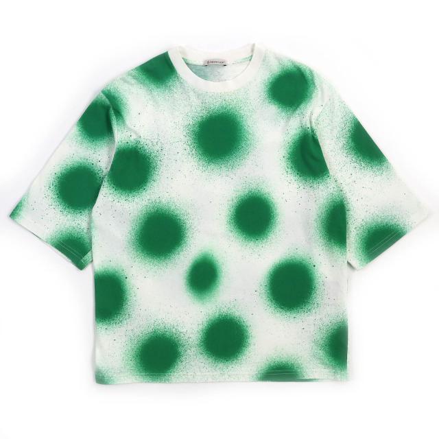 美品△MONCLER GENIUS 1 モンクレール ジーニアス 1 H209E8C00003 ALL OVER PRINT SS JWアンダーソンコラボ 半袖Ｔシャツ XS 正規品