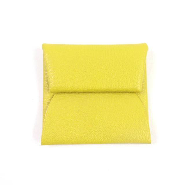 極美品★HERMES エルメス バスティア ヴェルソ クミン オレンジミニアン シェーブル ケース W刻印 箱付き フランス製 レディース