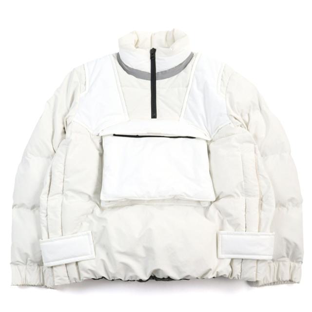 未使用品○Sacai サカイ 23AW 23-03215M Pouch Pocket Jacket 中綿入り スタンドカラー アノラックジャケット 1 正規品 メンズおすすめ